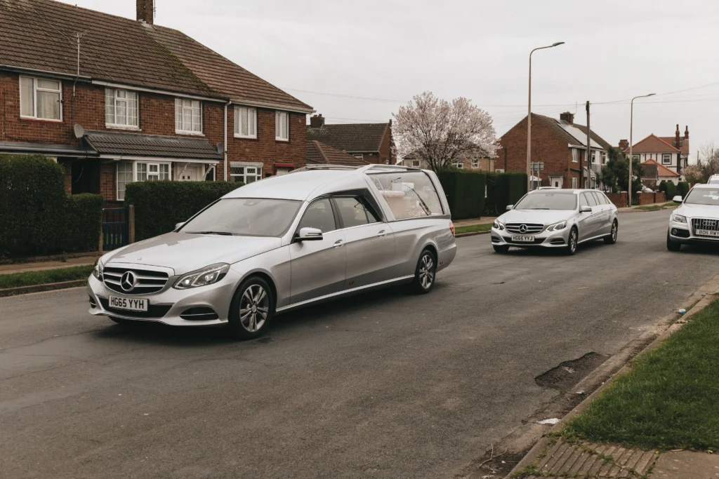 Transport for the funeral service - Alexanders Funeral Care